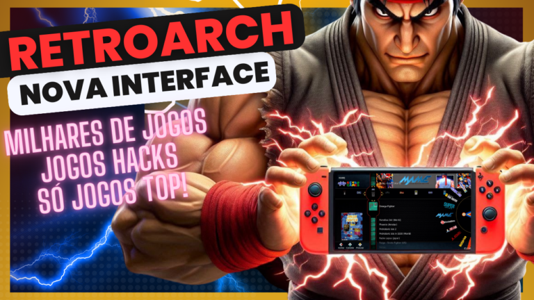 RETROARCH INTERFACE MODIFICADA LOTADO DE JOGOS!!! VEM CONFERIR! – BTECH ...