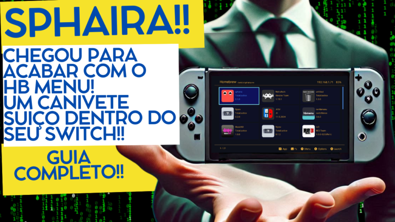 Descubra o Sphaira: O Novo Menu Homebrew para Nintendo Switch! – BTECH ...