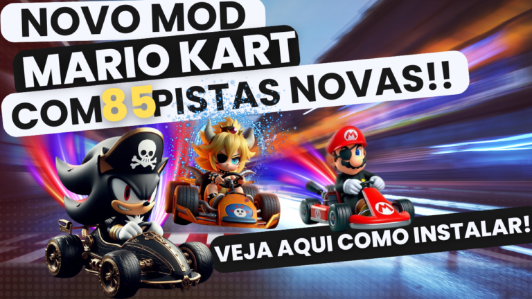 Mario Kart Omega: O Mod Que Leva a Diversão ao Próximo Nível 🏎️💥 ...