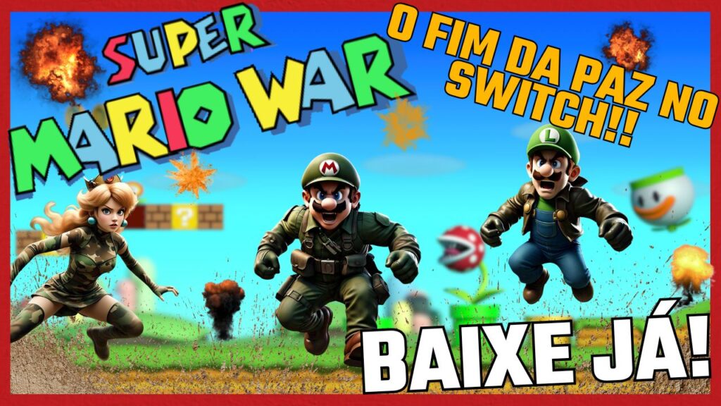 Super Mario War no Nintendo Switch: Diversão Multiplayer Reimaginada ...